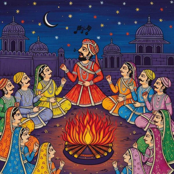 Rajasthani Night Gathering – Folk Music and Dance Art | Whispering ...
